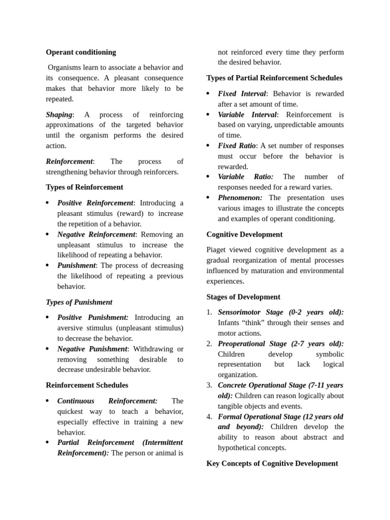 TFri Reviewer | PDF | Classical Conditioning | Reinforcement TFri Reviewer | PDF | Classical Conditioning | Reinforcement