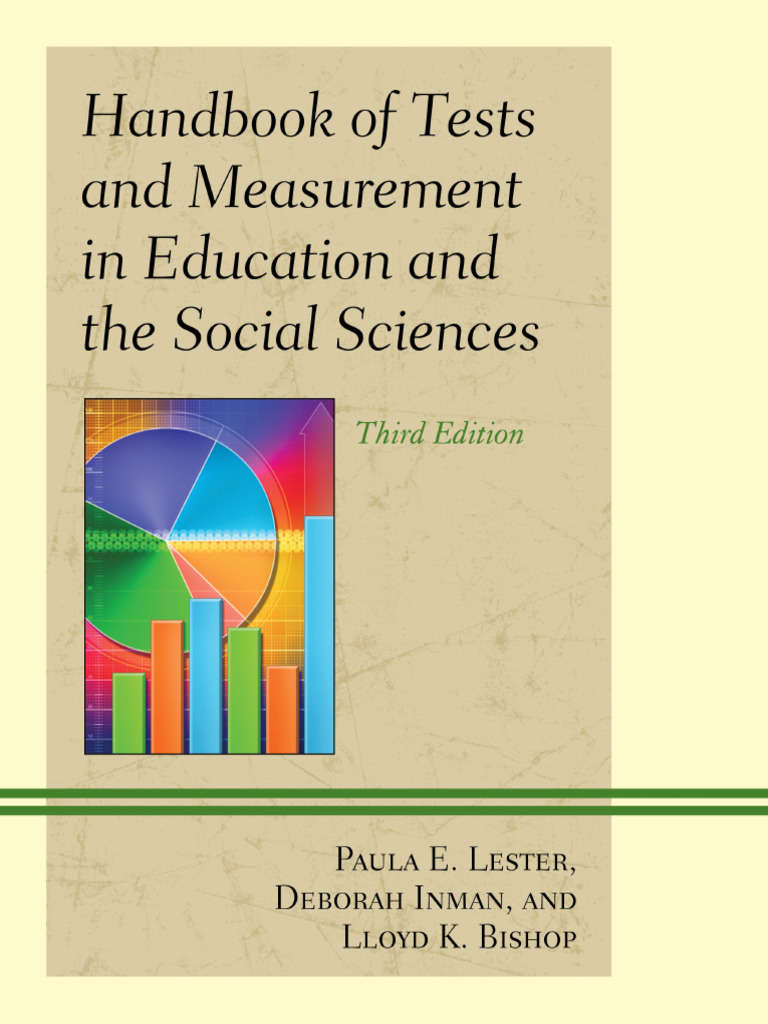 Paula E. Lester, Deborah Inman, Lloyd K. Bishop - Handbook of Tests and ...