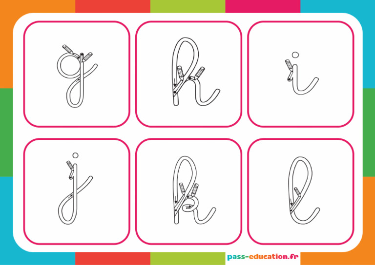 Minuscule Cursive Fléchée 02 | PDF