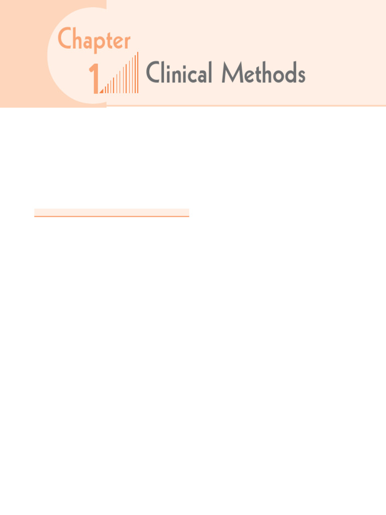 Clinical Methods | PDF | Edema | Pulse