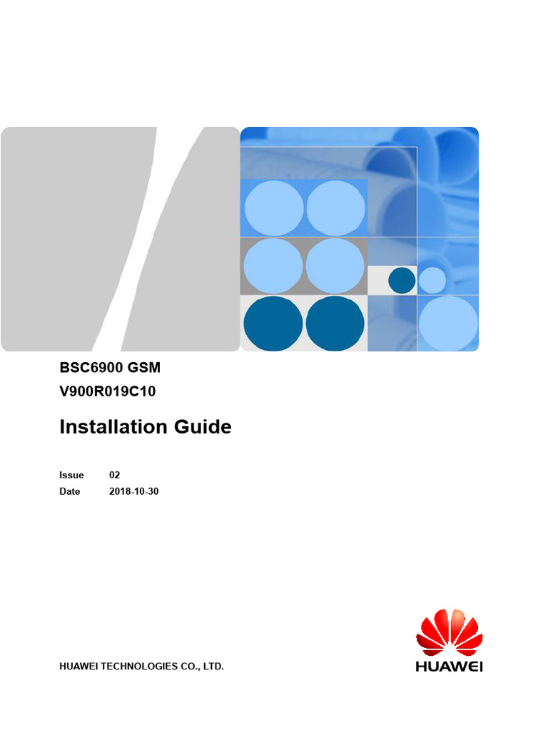 Bsc6900 GSM Installation Guide (v900r019c10 - 02) (PDF) - en | PDF ...