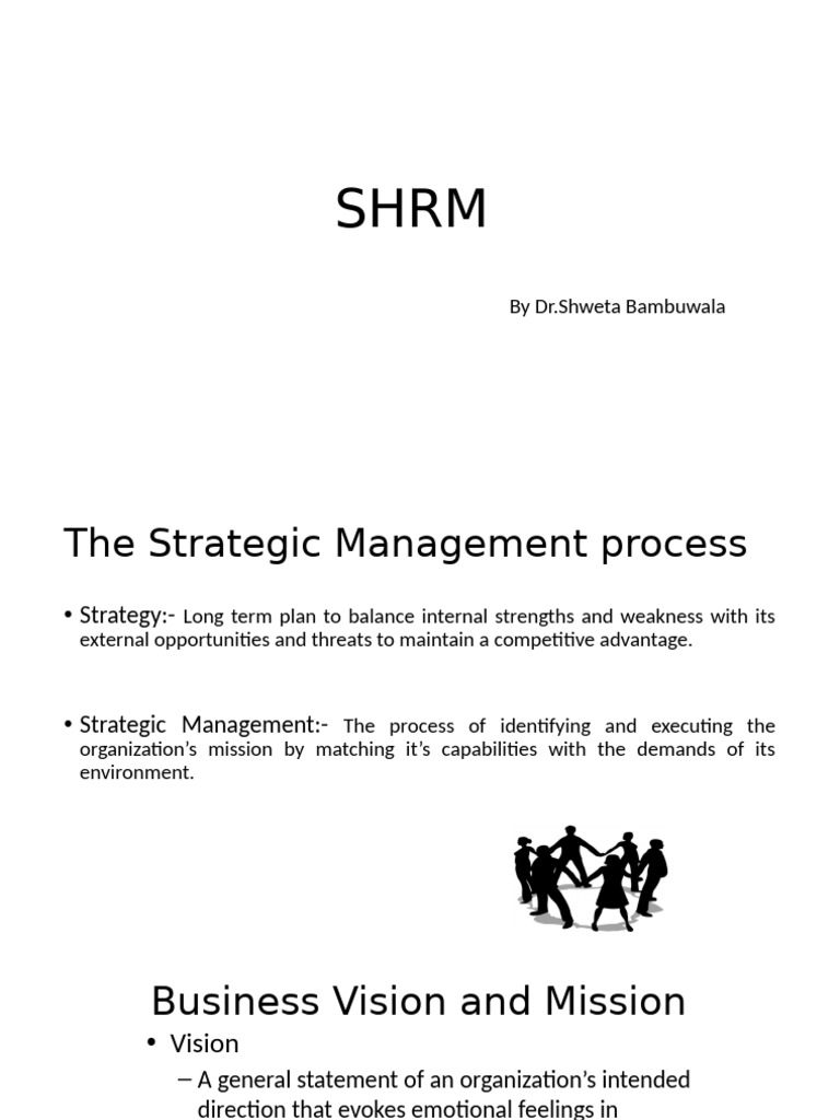 Strategic Human Resource Management | PDF | Strategic Management | Human Resource Management
