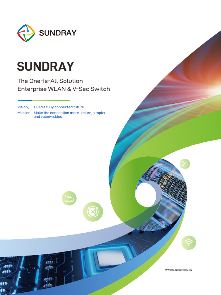 SUNDRAY ONE-Is-ALL Industry Products Brochure 202402 | PDF | Network ...