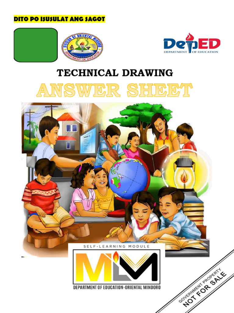Answer Sheet (Pictorial Drawings) | PDF | Technology & Engineering