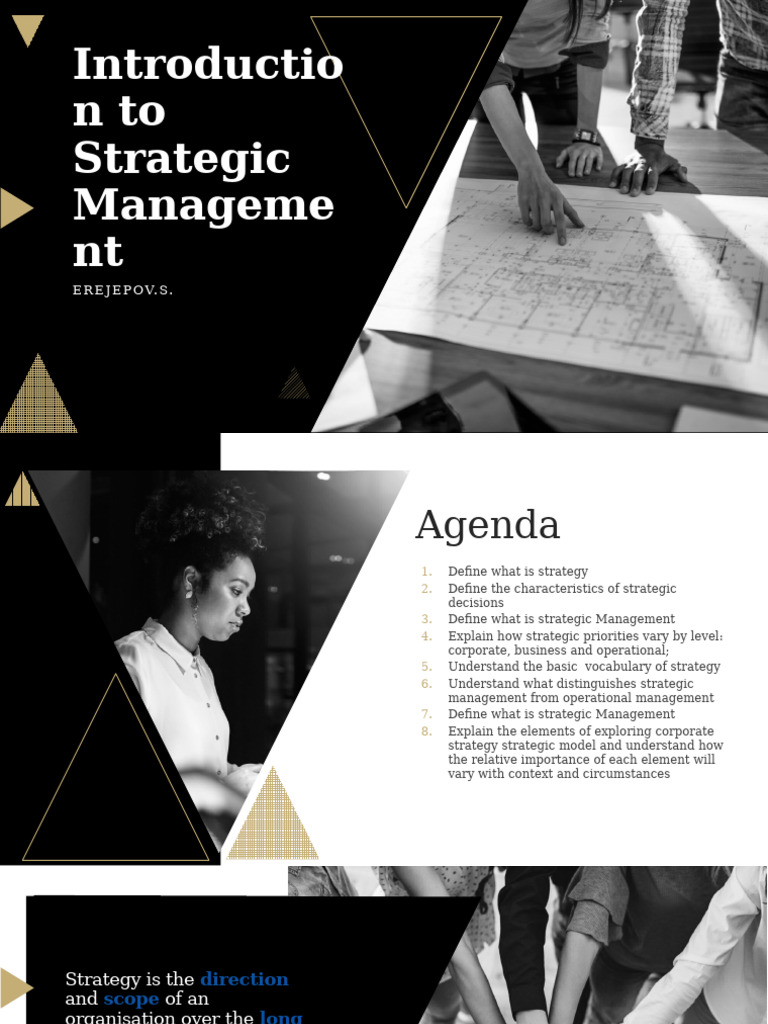 Strategic Management Ppt | PDF | Strategic Management | Business