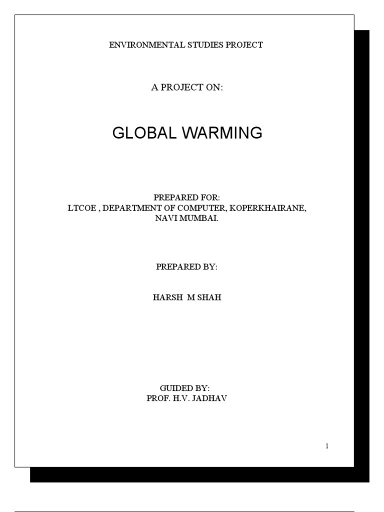 What Is Global Warming | PDF | Greenhouse Effect | Greenhouse Gas