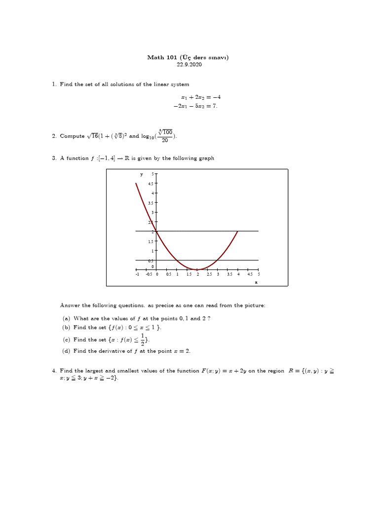 Math 101 üç2020i.pdf | PDF