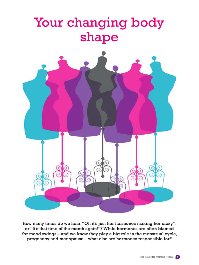 Your Changing Body Shape | PDF | Menstrual Cycle | Body Shape