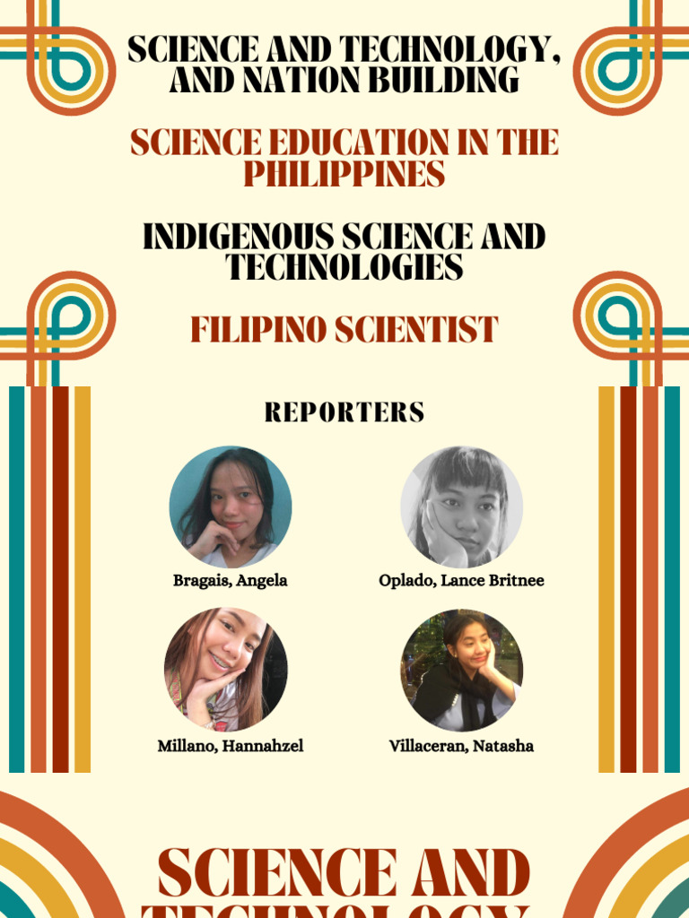 Science and Technology, And Nation Building Science Education in the Philippines Indigenous ...