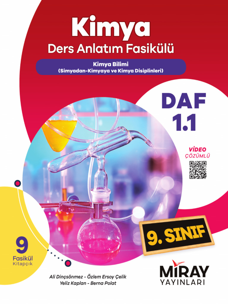 1-1 Kimya Bilimi Ögretmen | PDF