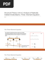 Structural Theory (Three Moment Equation) | PDF | Beam (Structure ...