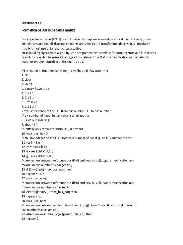 Experiment No.2 PSA | PDF | Matrix (Mathematics) | Algebra