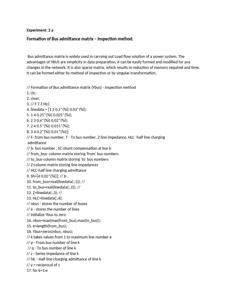 Experiment No.1 PSA | PDF | Matrix Theory | Algebra
