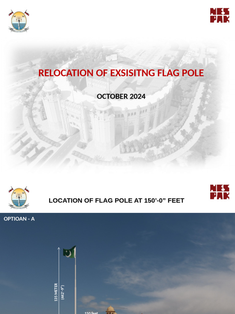 Flag Pole Relocation Options | PDF