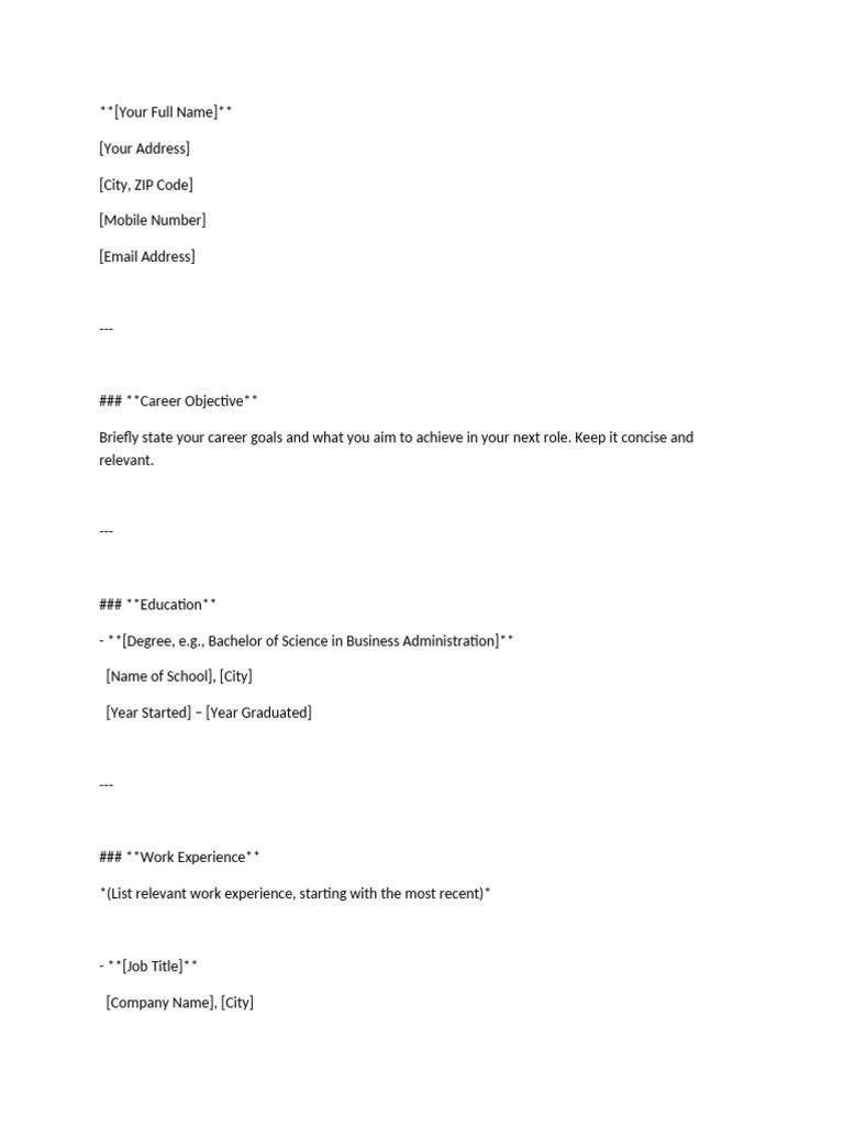 Your Full Name) - WPS Office | PDF