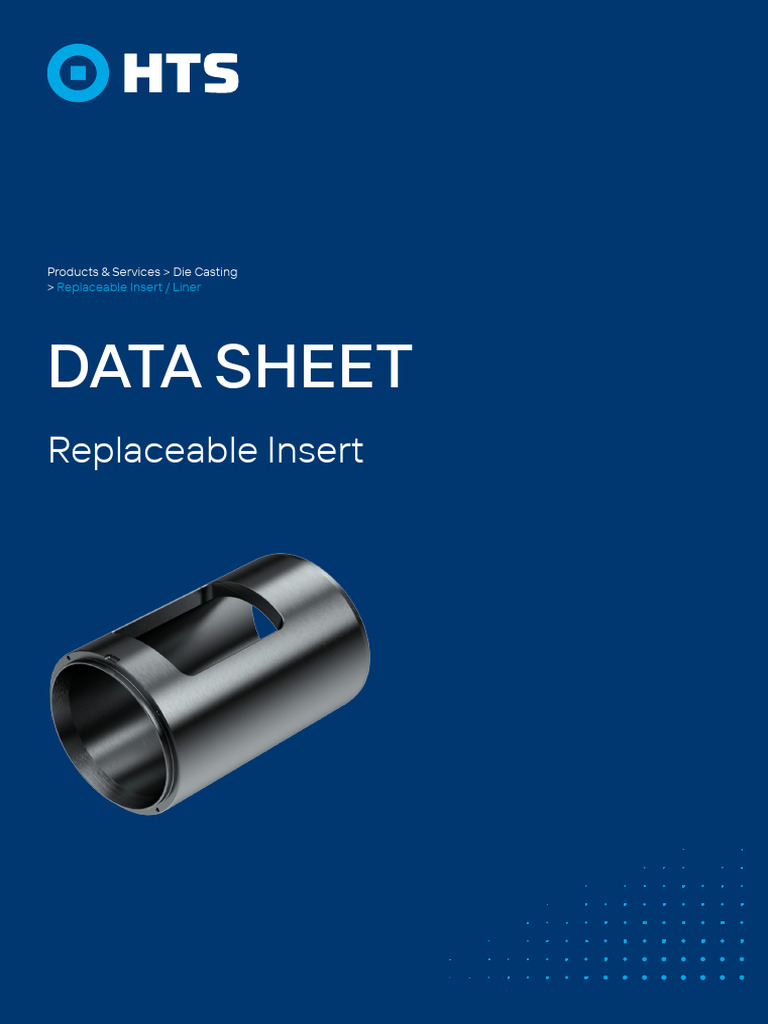Die Casting Replaceable Insert Guide | PDF | Computers