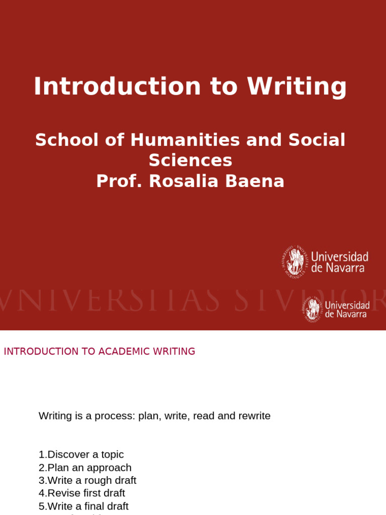 Basic Intro To Academic Writing | PDF | Verb | Essays