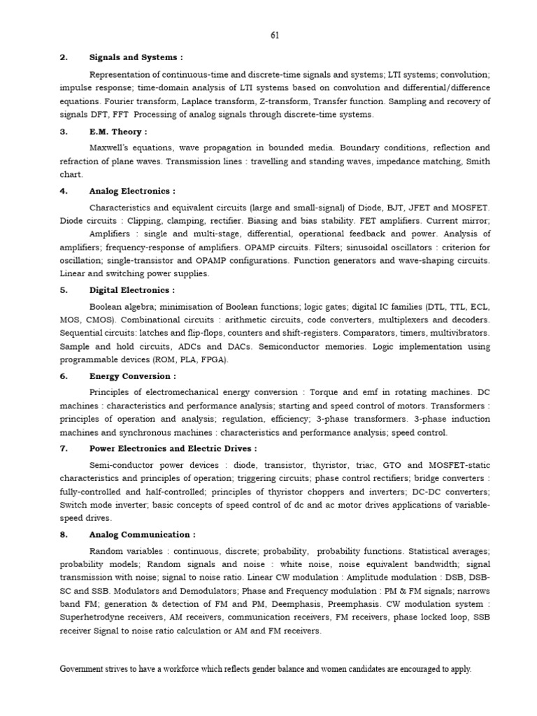 Upsc Syllabus 2024 PDF 61 62 | PDF | Frequency Modulation | Modulation