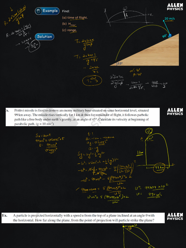Lect 26 25102024 Kinematics 2D | PDF | Computers