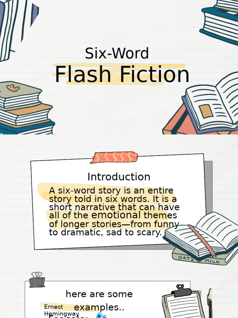 Mastering Six-Word Stories: A Guide | PDF