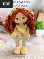 Boneca Amigurumi Nelly | PDF | Crochê