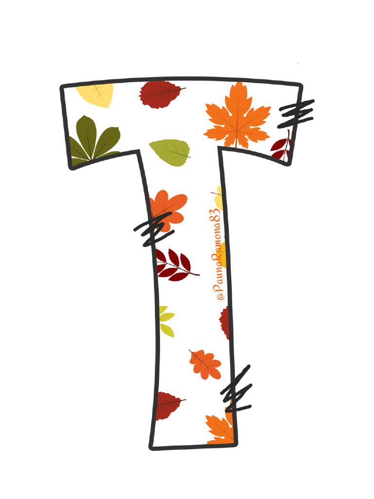 TOAMNA - Litere Decorative | PDF