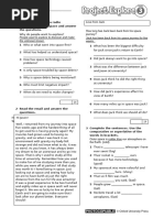 Project - 3 Unit 2 Answer Key and Audio Script | PDF | Space Programs | Flight
