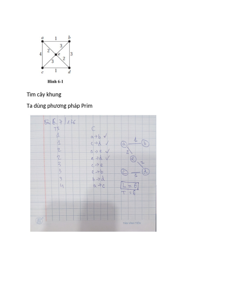 Tìm Cây Khung | PDF