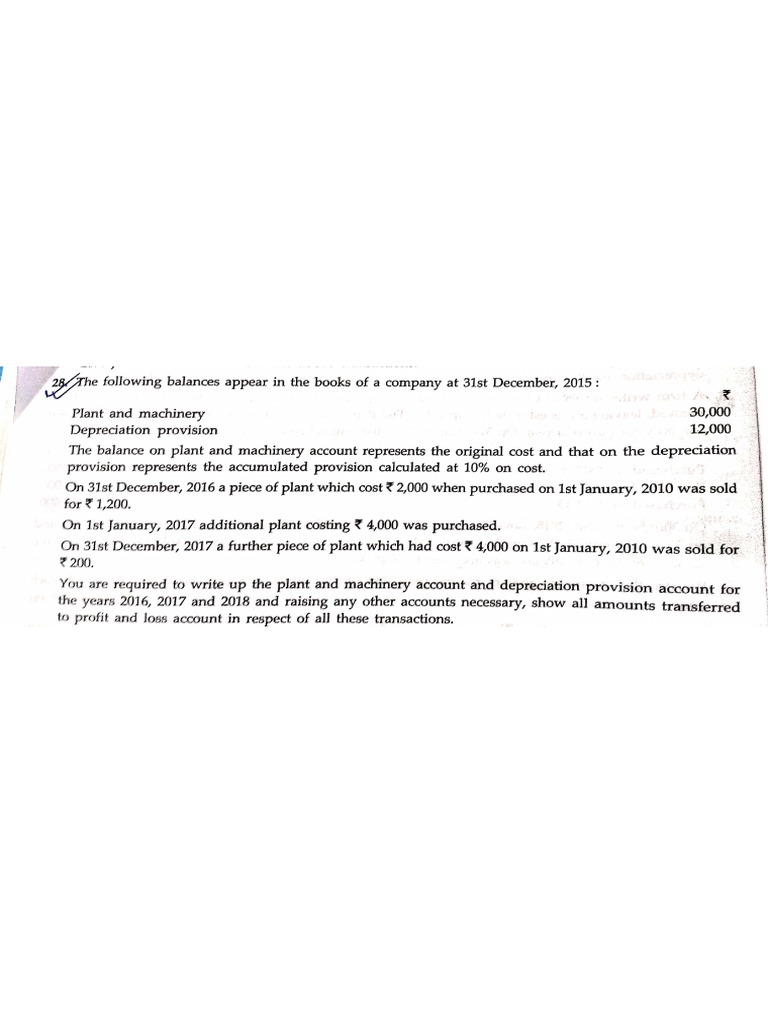 Depreciation Unsloved | PDF