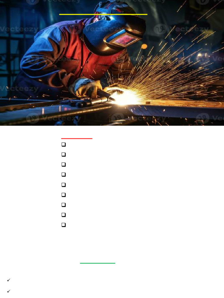 Class Note Welding | PDF | Welding | Construction