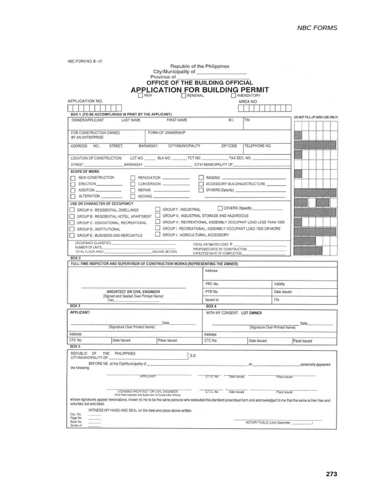 NBC FORMS - Part 1 (FOR NPO) | PDF