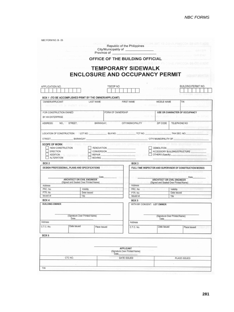 NBC FORMS - Part 3 (FOR NPO) | PDF
