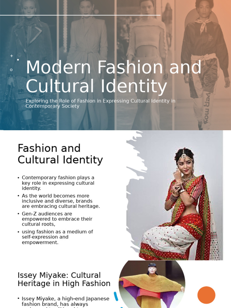 Fashion's Role in Cultural Identity | PDF | Travel | Art