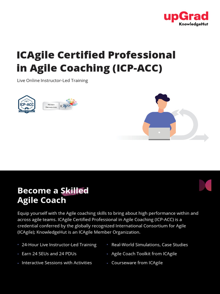 Icp Acc Brochure v1 0324 | PDF | Learning | Agile Software Development