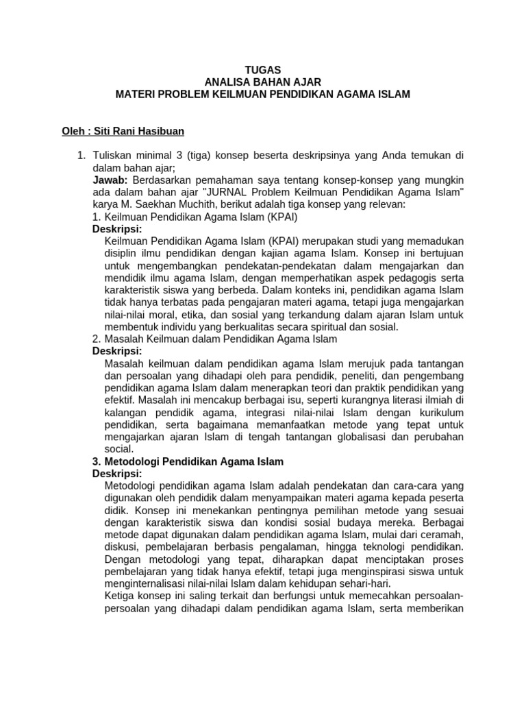 Analisa MODUL 5 | PDF | Karier & Perkembangan