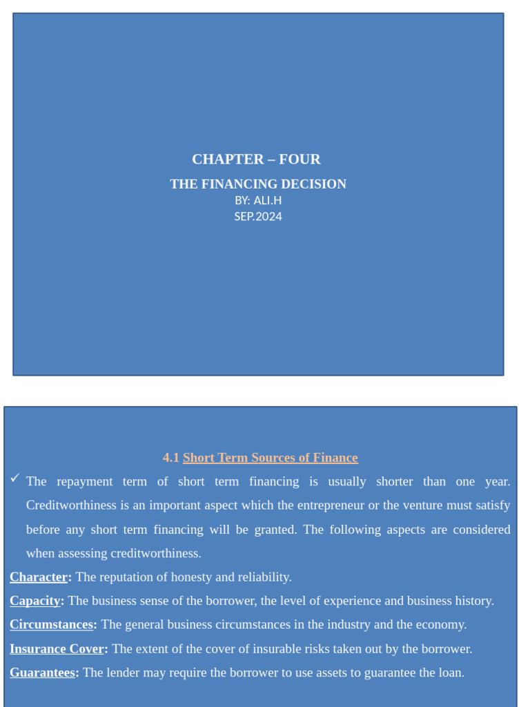 FM Chap. 4 | PDF | Factoring (Finance) | Bonds (Finance)