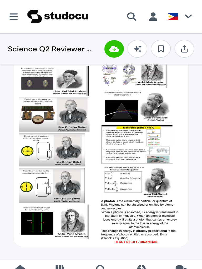 Science Q2 Reviewer Google Docs - SCIENCE Q2 REVIEWER ELECTROMAGNETIC WAVES - A Wave Is A ...