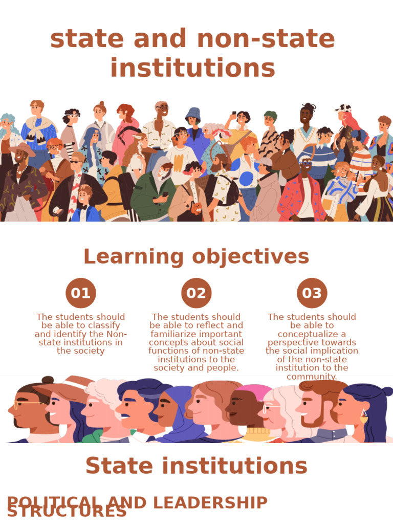 Understanding State and Non-State Institutions | PDF | Power (Social ...