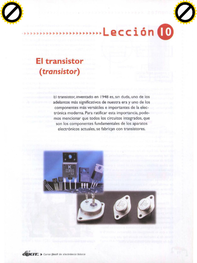 Transistores | PDF