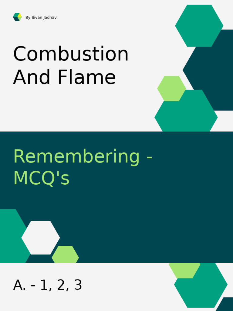 Combustion and Flame - Science in Action | PDF