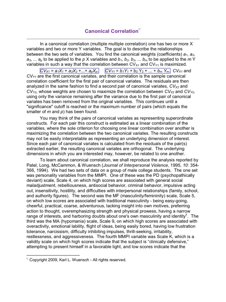 Canonical | PDF | Science & Mathematics