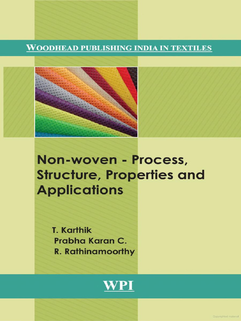Toaz - Info Nonwovens Process Structure Properties and Application PDF PR | PDF