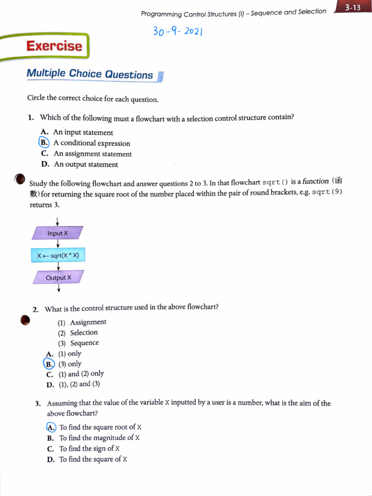 Flowchart HW 3 | PDF