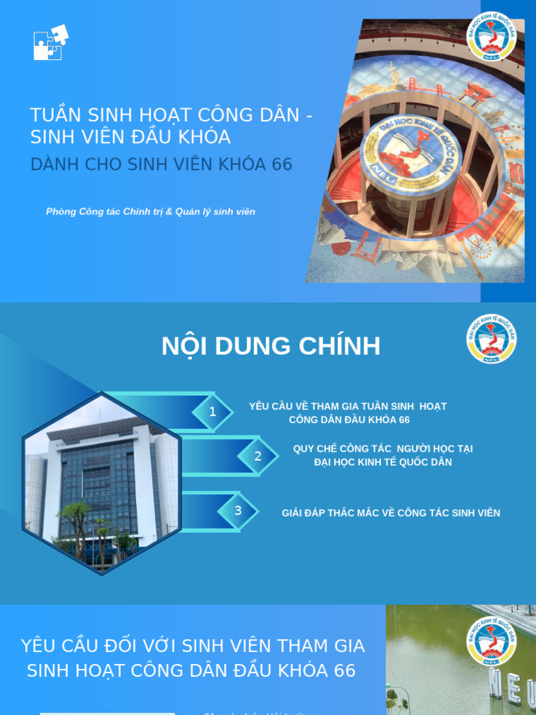 Chuyên đề 1 Phòng CTCTQLSV ĐK K66 | PDF