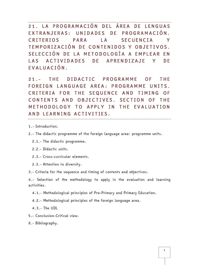 T21 | PDF | Learning | Language Education