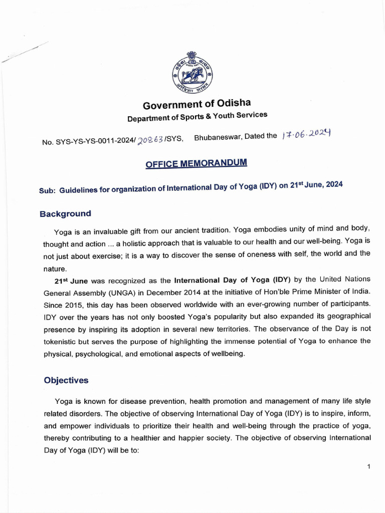 Office Memorandum | PDF