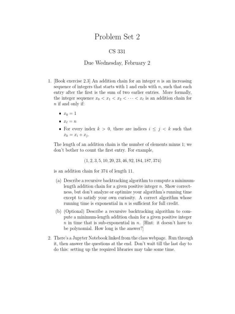 331 ps2 | PDF | Teaching Methods & Materials | Science & Mathematics