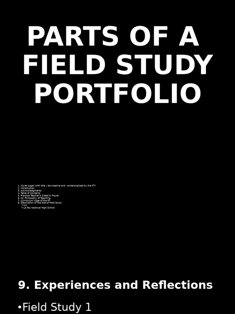 Parts of A Portfolio | PDF | Science & Mathematics