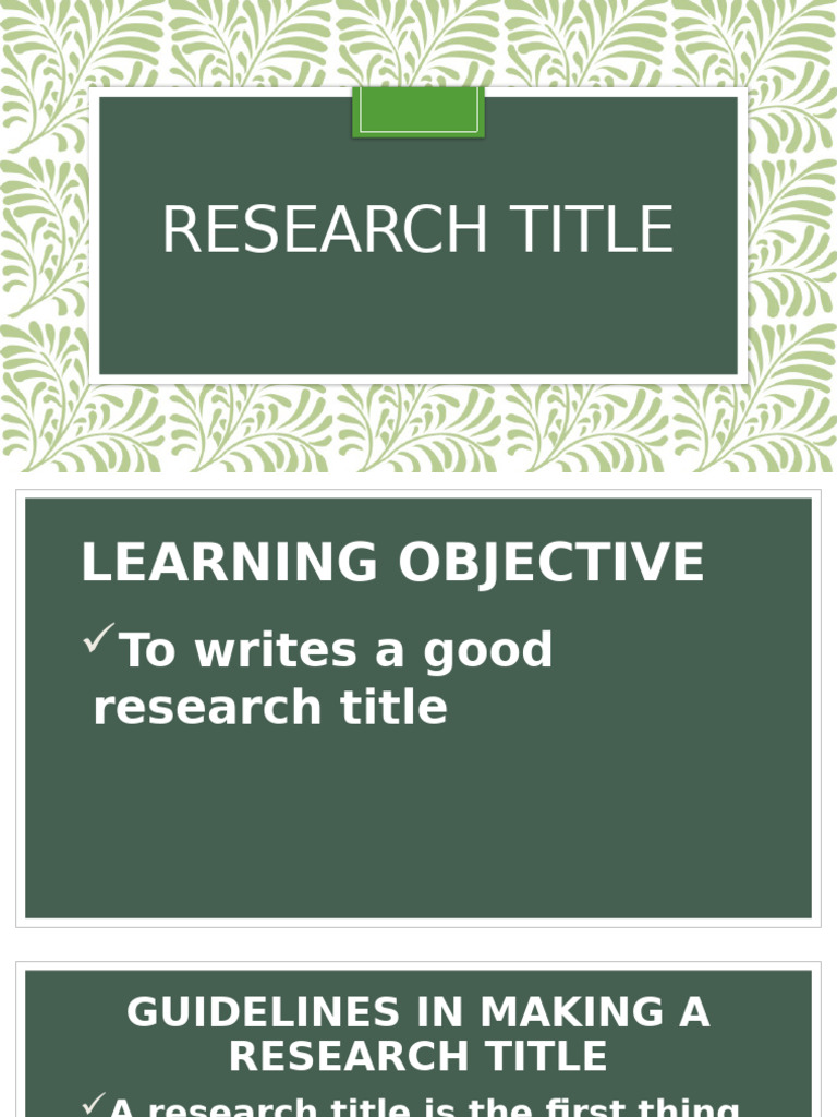 Research Title | PDF | Subject (Grammar) | Word