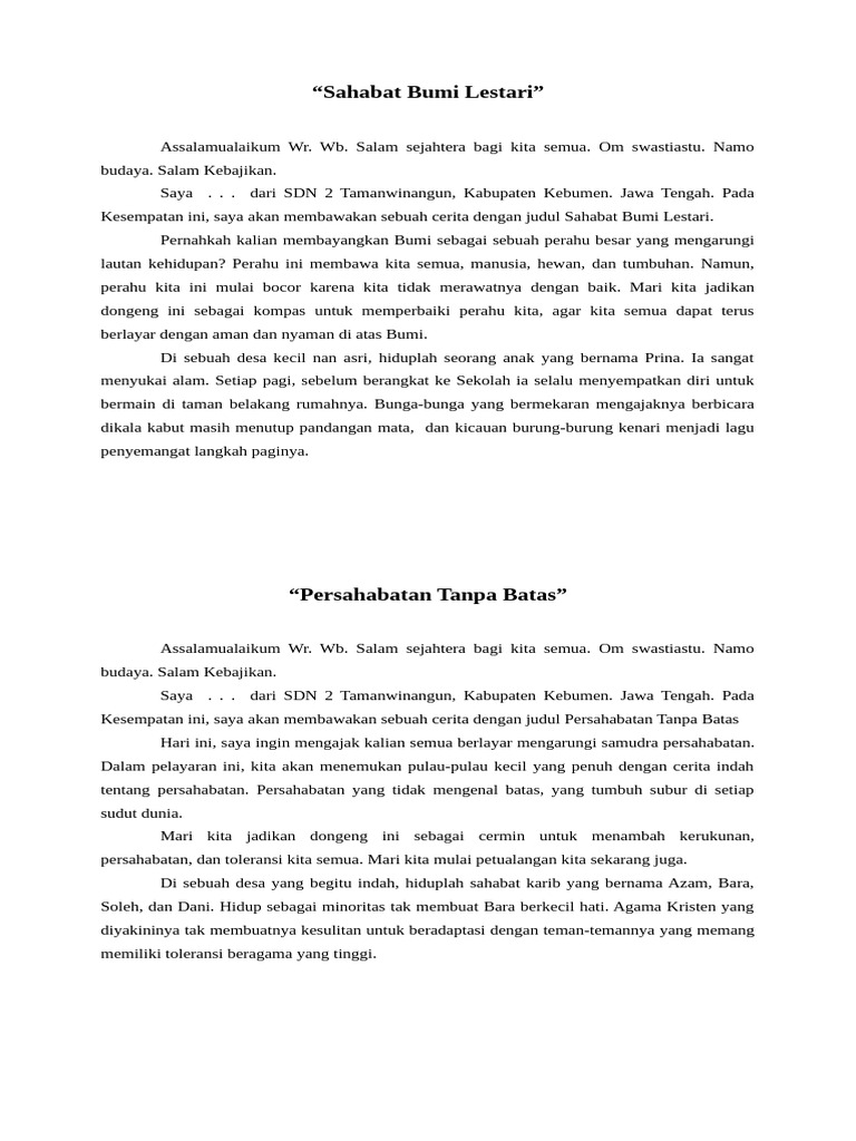 Sahabat Bumi Lestari Prina | PDF